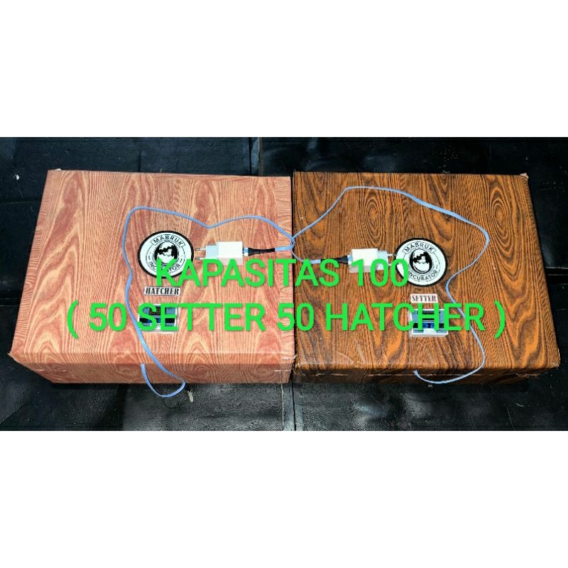 Jual mabruk incubator mesin tetas usb kapasitas 100 model setter dan ...