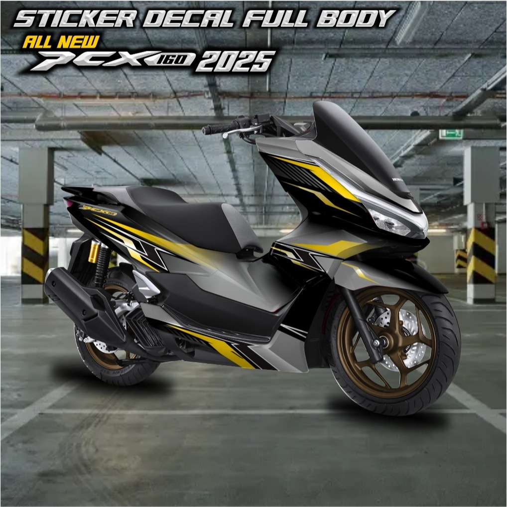 Jual sticker decal pcx 160 roadsync 2025 fullbody variasi new pcx ...