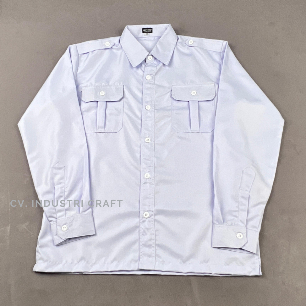 Jual Seragam Baju Putih atasan pakaian baju kemeja PDL PDH pria dinas ...