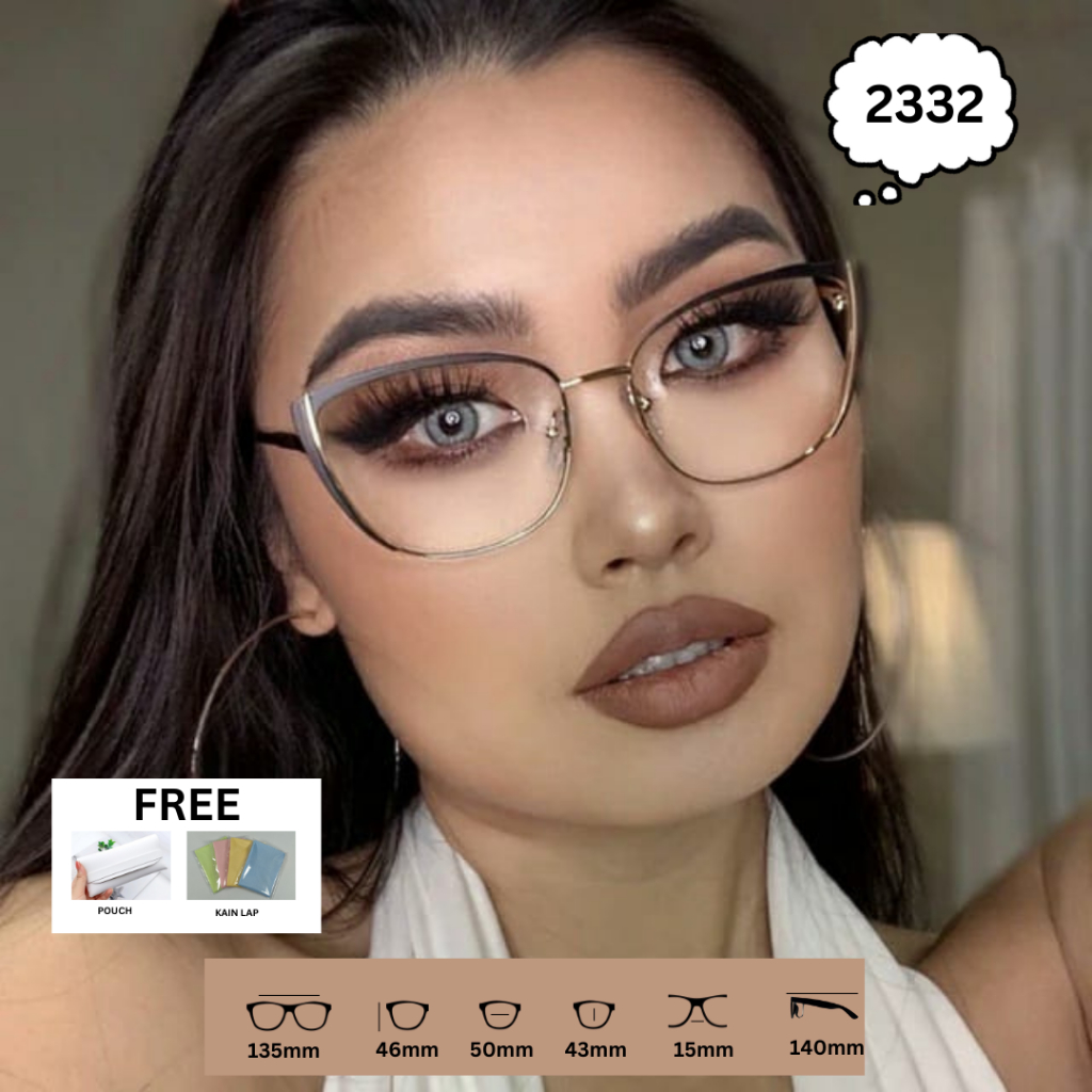 Jual PINKIBI - Kacamata Korea 2332 Kacamata Minus Normal , Kacamata ...