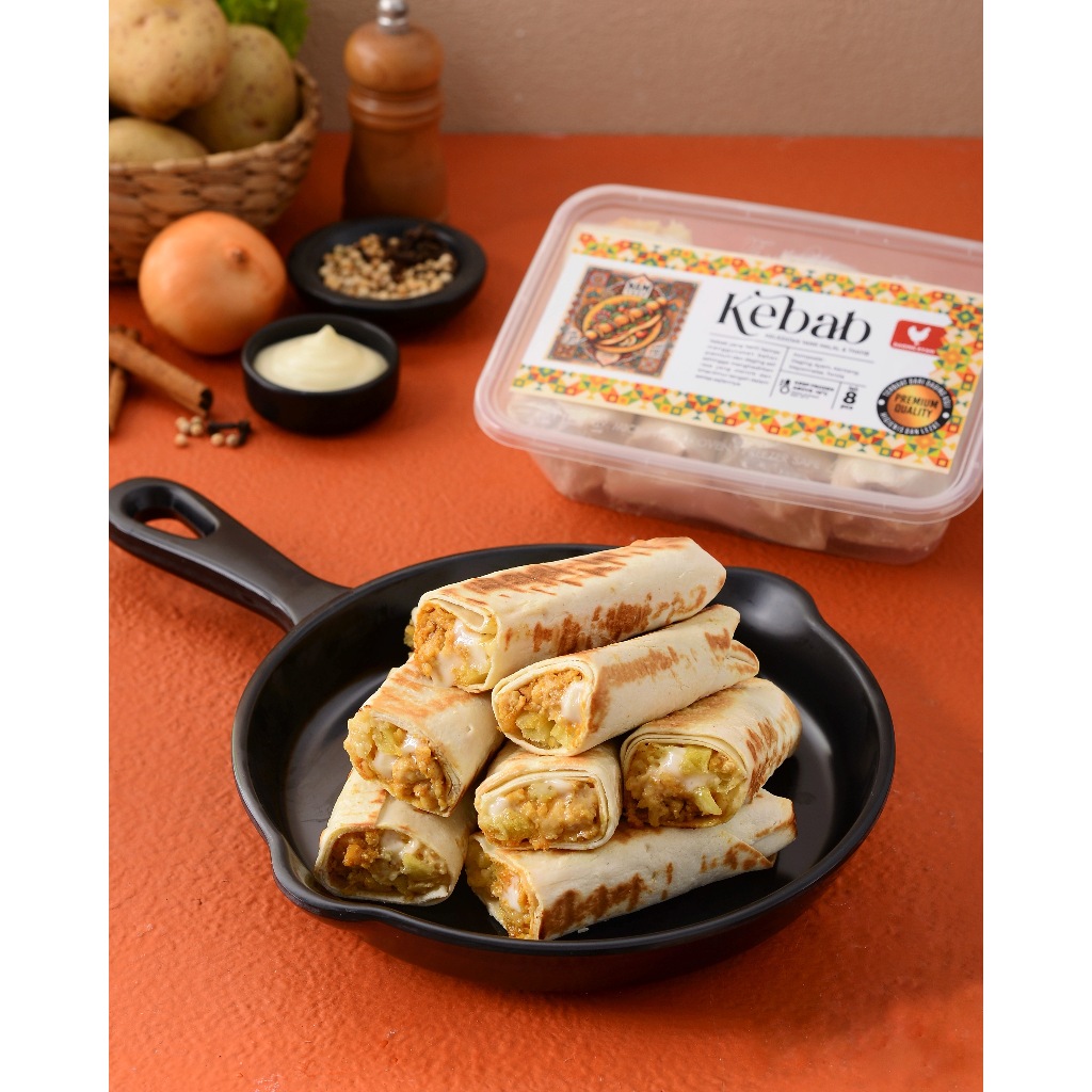 Jual Kebab Ayam Premium NAM FOOD / Kebab Frozen Premium NAM FOOD ...