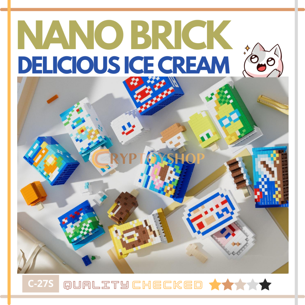Jual CRYPTOYSHOP MAINAN BALOK SUSUN NANO BRICKS MARD DELICIOUS ICE ...