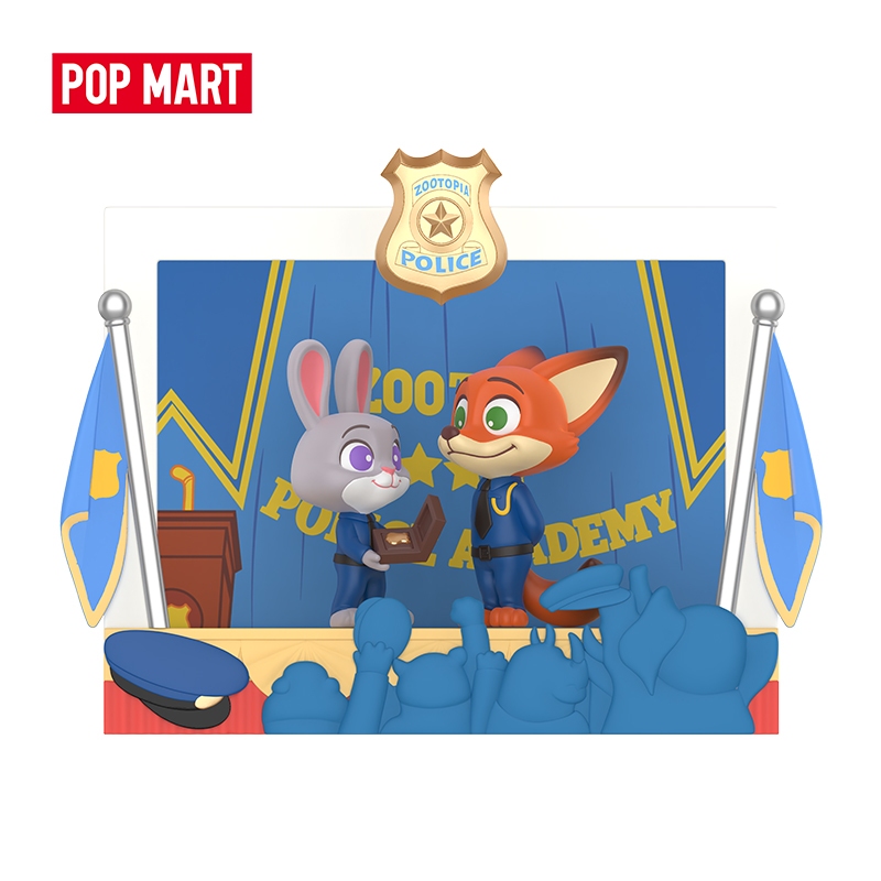 Jual POP MART x Disney Zootopia Highlight Moment Series Scene Sets ...
