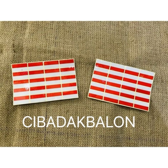 Jual Stiker Merah Putih / Stiker Dirgahayu RI Indonesia / Stiker ...