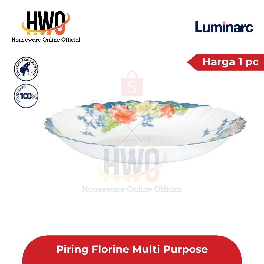 Jual Luminarc Piring Sayur Florine Multi Purpose / pc | Shopee Indonesia