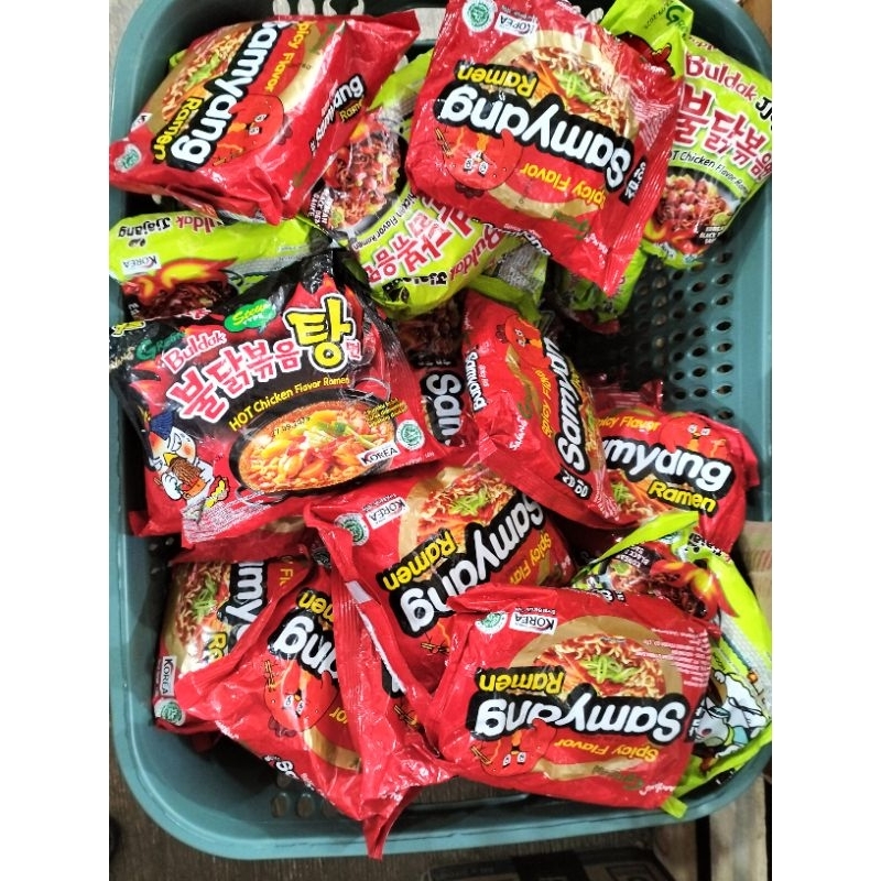 Jual Mie samyang ramen Halal MUI INDONESIA jjang Buldag promo awal ...