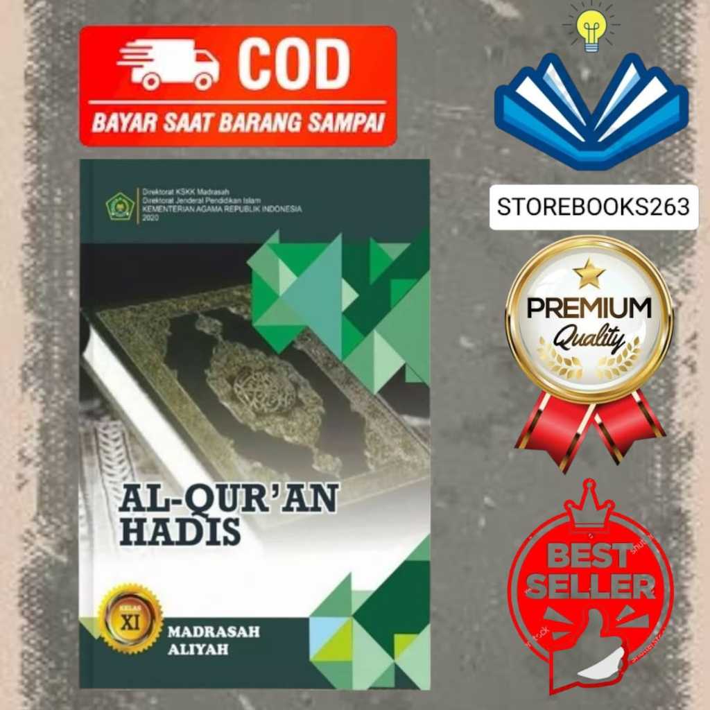 Jual Buku Siswa Kelas 11 Al Quran Hadis MA Madrasah Aliyah Kemenag Revisi Terbaru | Shopee Indonesia