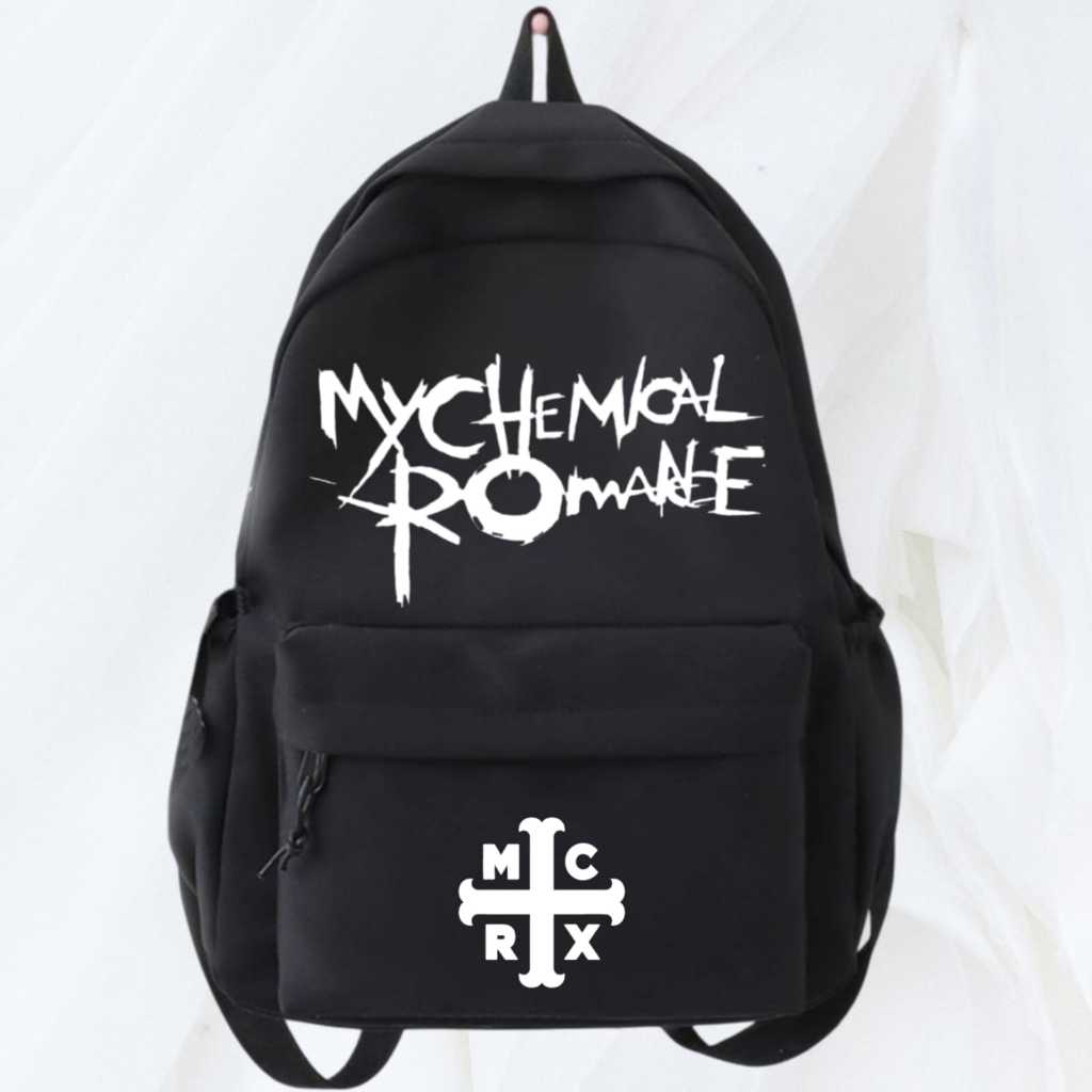 Jual Tas Ransel Backpack Band My Chemical Romance Vintage Kanvas ...