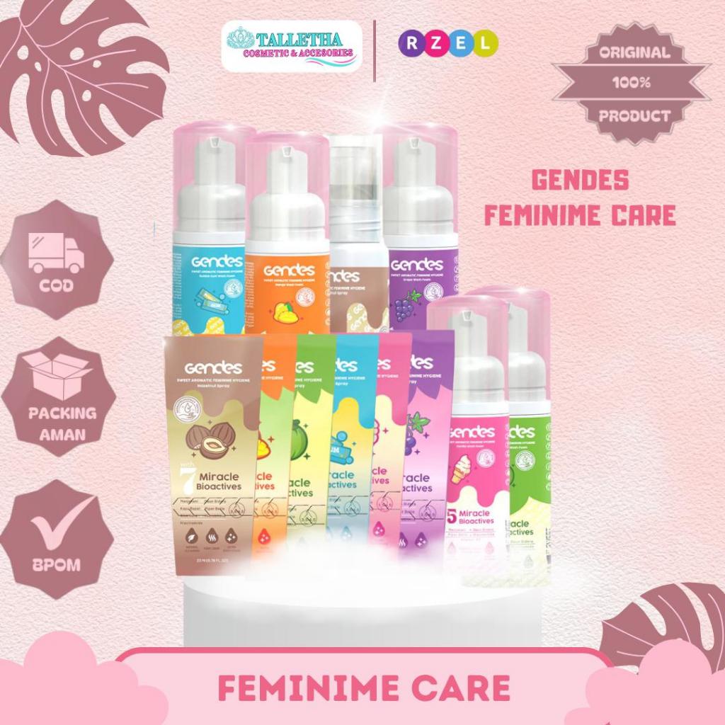 Jual Gendes Paket Promo Bundling Feminine Wash Foam dan Sweet Aromatic Feminine Care Spray ...