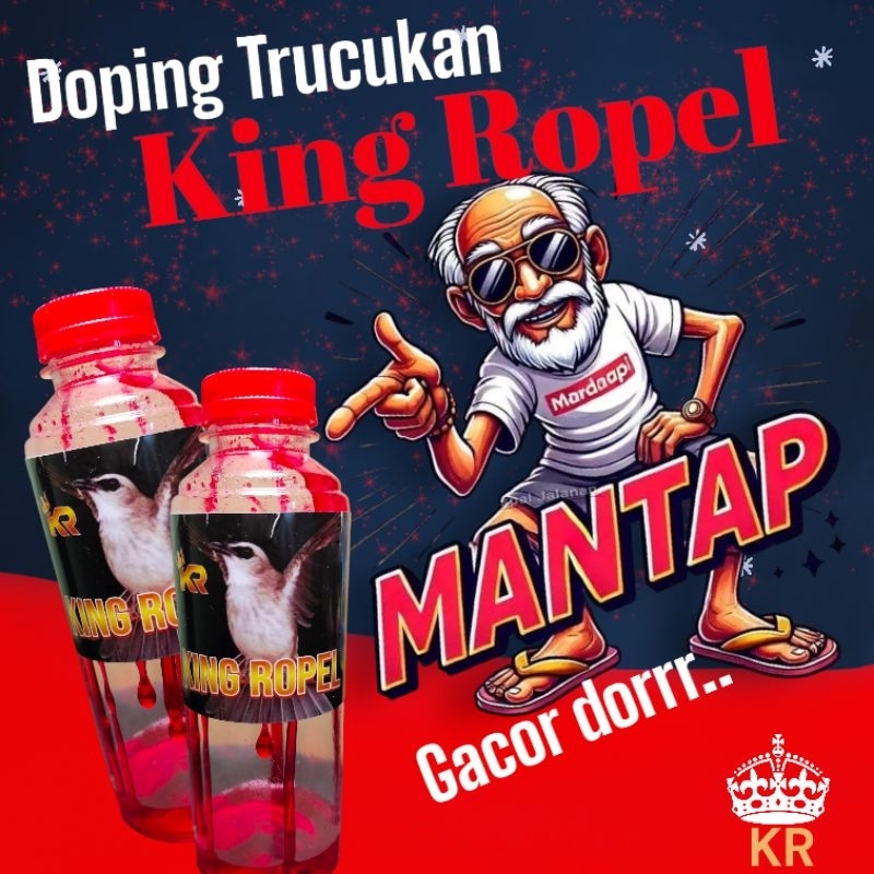 Jual King Ropel Doping Burung Trucukan Cucak Hijau Kapas Tembak Ropel ...
