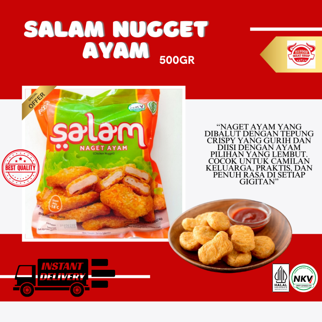 Jual SALAM NUGGET AYAM 500gr | Shopee Indonesia