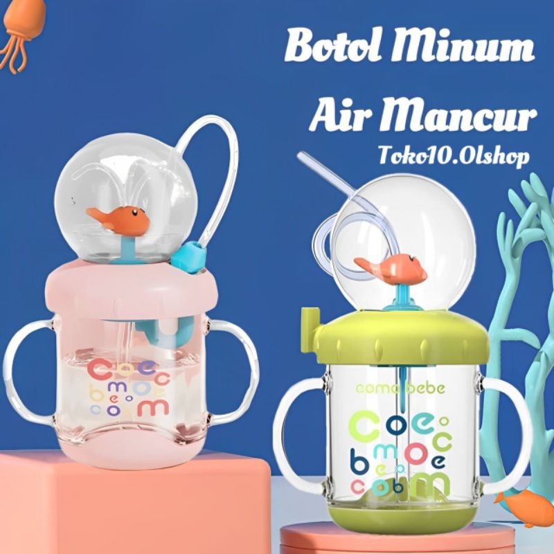 Jual Botol Minum anak 220ML mainan anak BPA FREE Bahan Tritan Botol air mancur botol air mancur ...