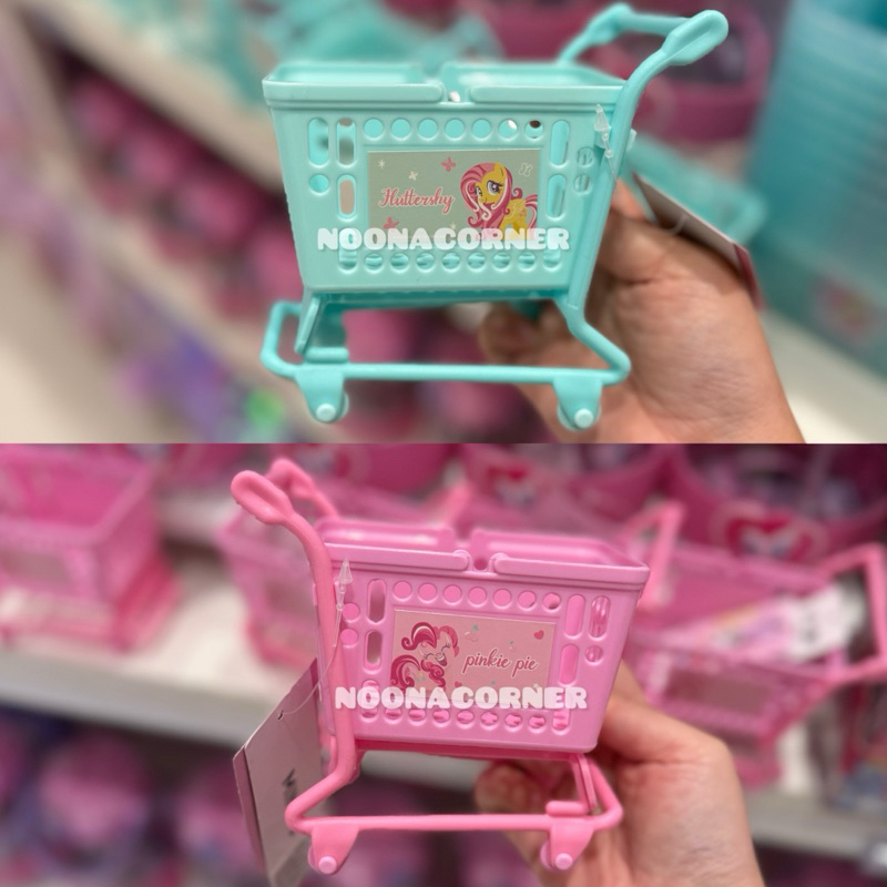 Jual Miniso x Little Pony ‼️ Mini Shopping Cart / Keranjang Trolley ...
