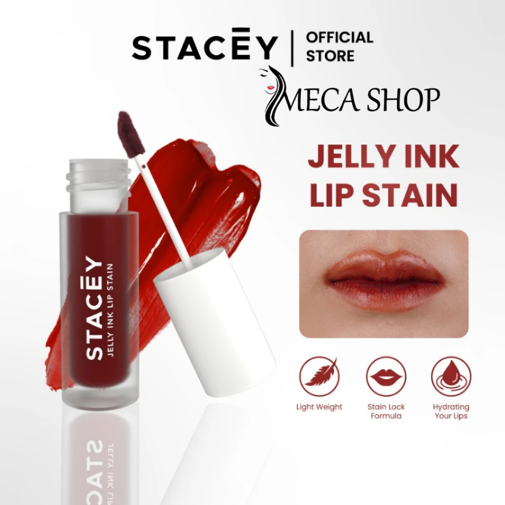 Jual Stacey Jelly Ink Lip Stain - Make up Lip Tint Glossy Plumppy | Shopee Indonesia