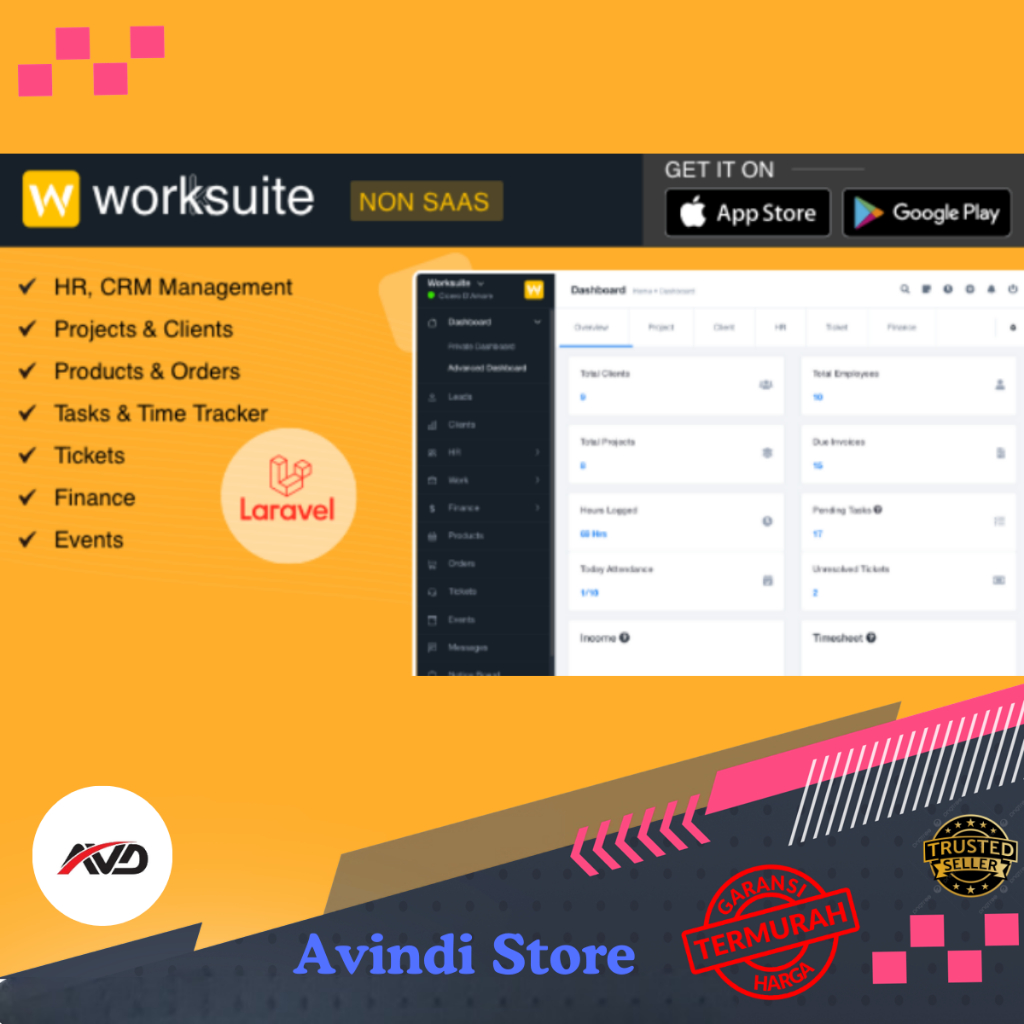Jual WORKSUITE - HR, CRM and Project Management | Shopee Indonesia