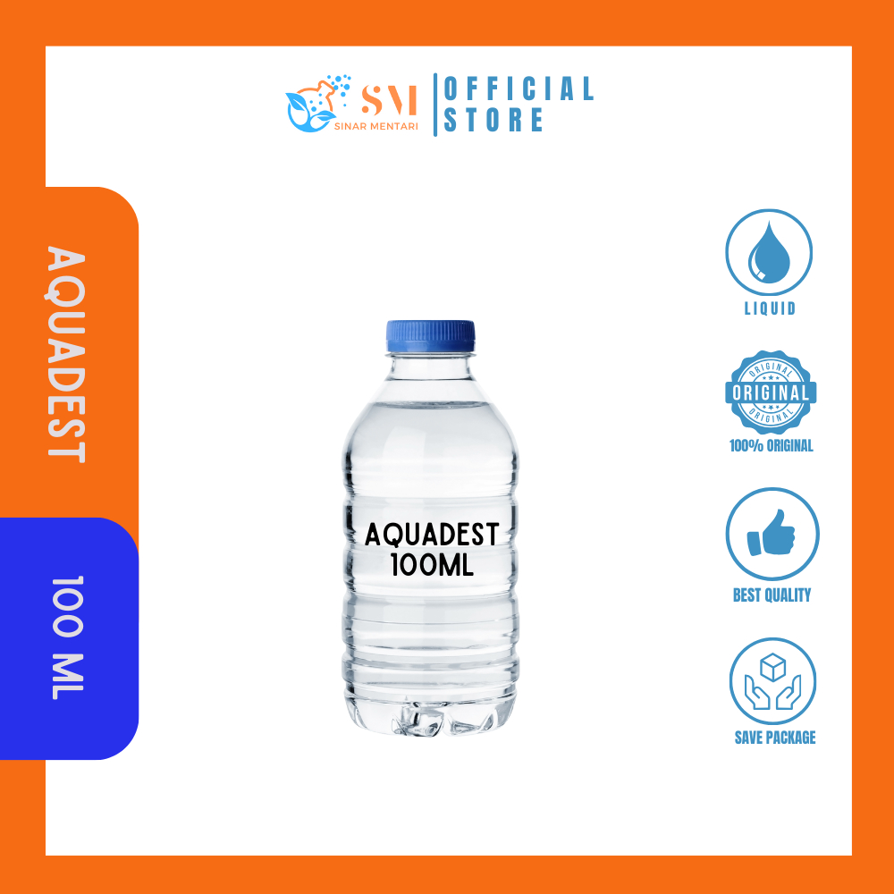 Jual Aquadest / air suling per 100 ml | Shopee Indonesia