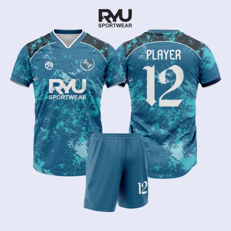 Jual Jersey futsal custom bisa custom nama, nomor punggung, logo dan ...