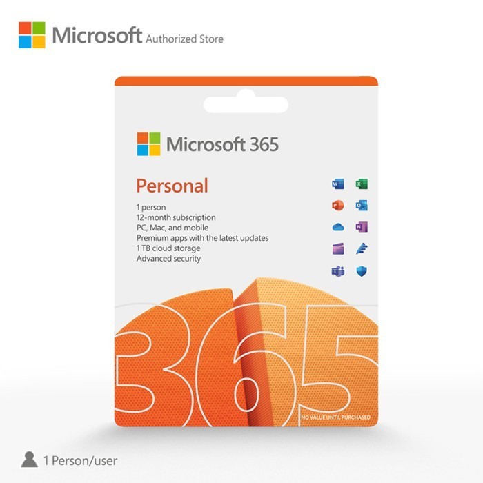 Jual Microsoft 365 Personal Subscription - POSA Card | Shopee Indonesia