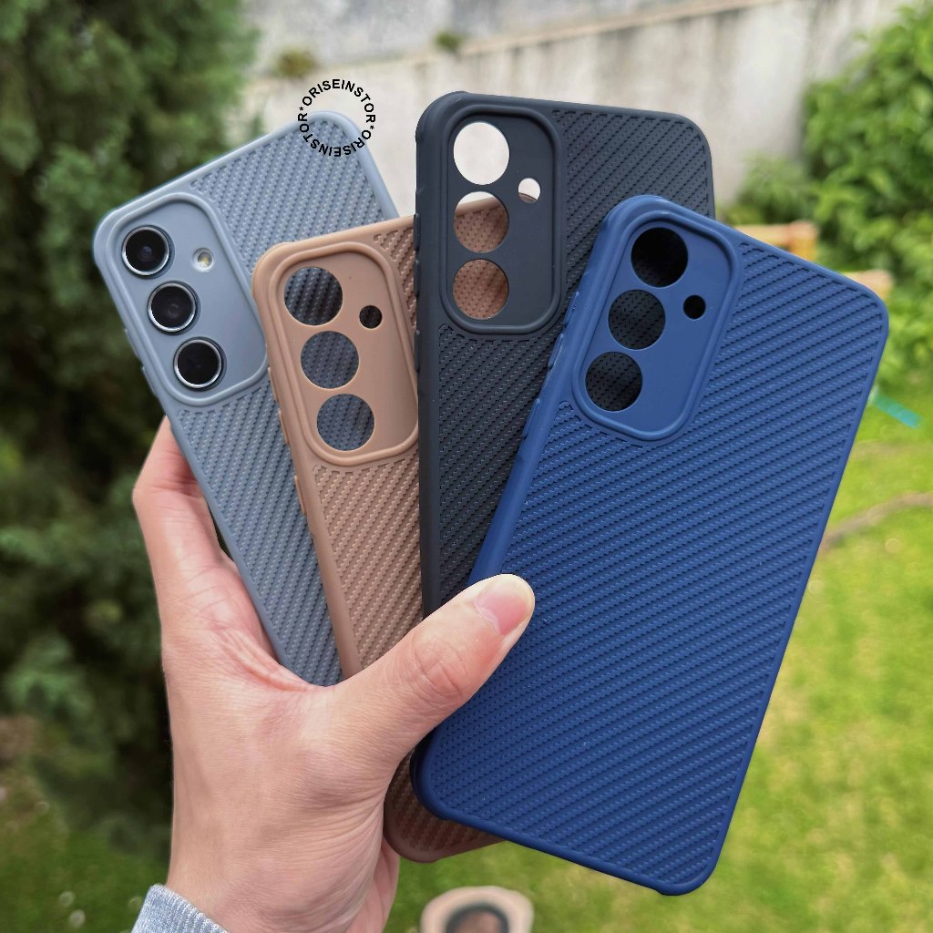 Jual Premium Carbon Knit Protector Case - Softcase/Casing Hp Compatible ...