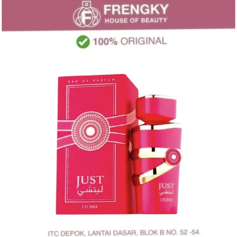 Jual Parfum Fragrance World Just Lychee edp 100ml | Shopee Indonesia