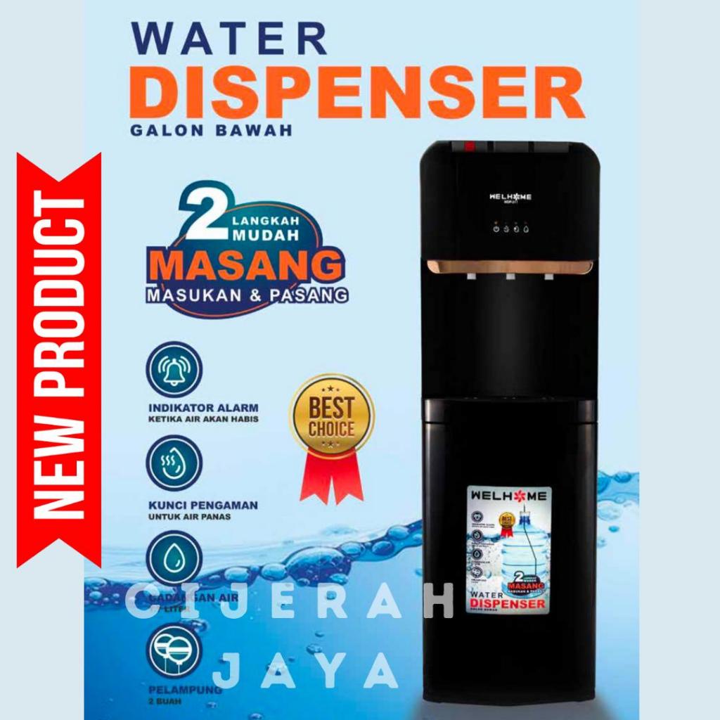 Jual DISPENSER GALON BAWAH WELHOME WELLHOME WDP-311 WDP 311 KRAN NORMAL ...