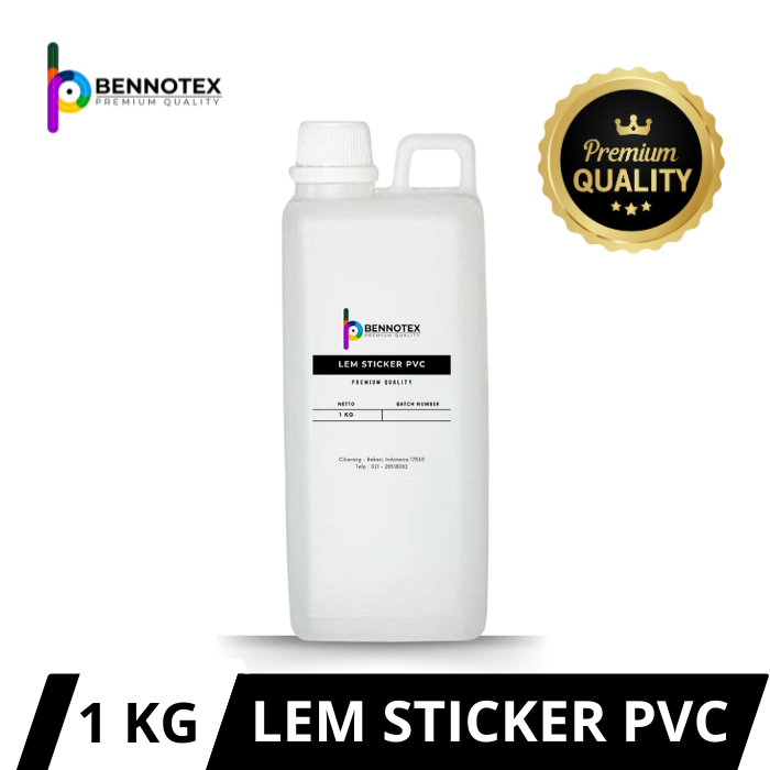 Jual LEM STICKER PVC LEM PVC SUPER PREMIUM SERBAGUNA 1 KG | Shopee ...