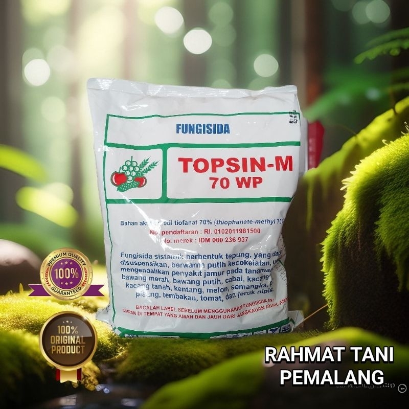 Jual TOPSIN M 70 WP | 500 G, fungisida berbahan aktif metil tiofanat 70 ...