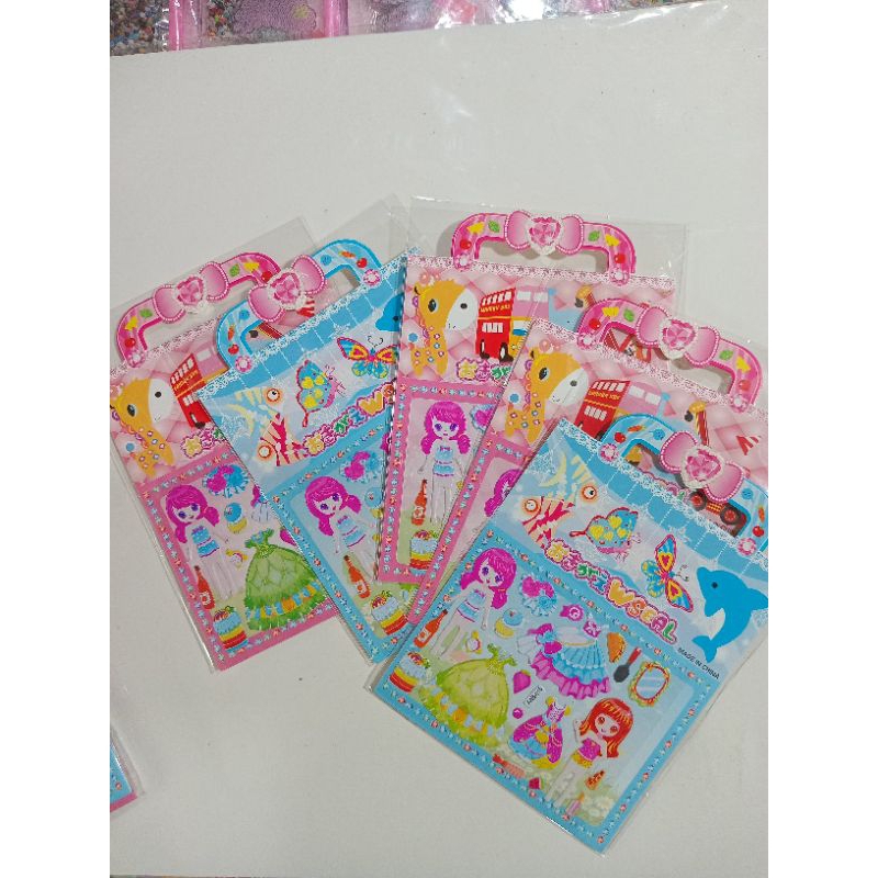 Jual stiker timbul 3d bentuk tas [5 pcs] | Shopee Indonesia