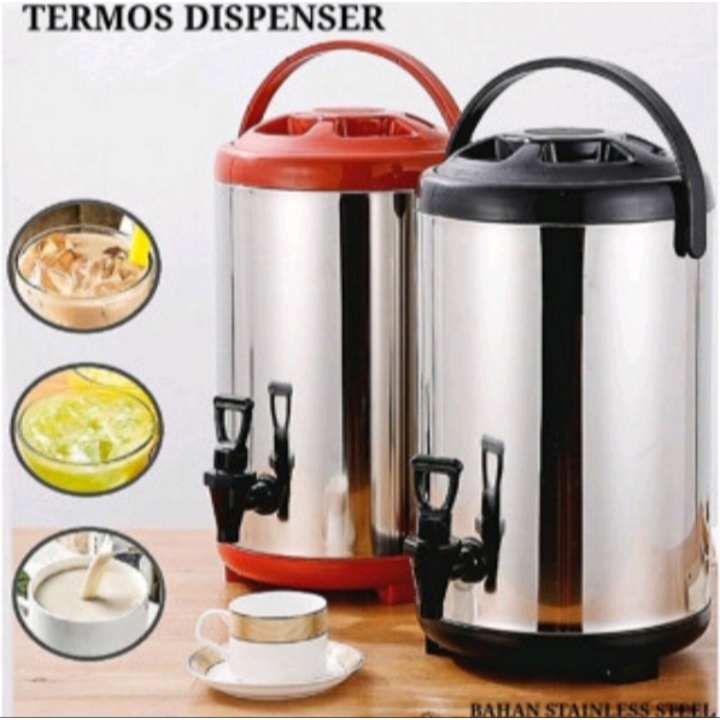 Jual Dispenser air panas dan dingin 10 liter milk tea bucket water ...