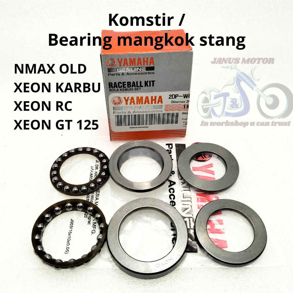 Jual Komstir Bearing mangkok Stang Yamaha Nmax Old Xeon karbu RC GT 125 kualitas original ...