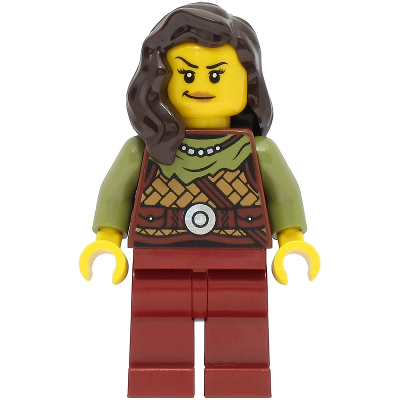 Jual Lego Minifigure vik041 Viking Warrior - Female, Leather Armor ...
