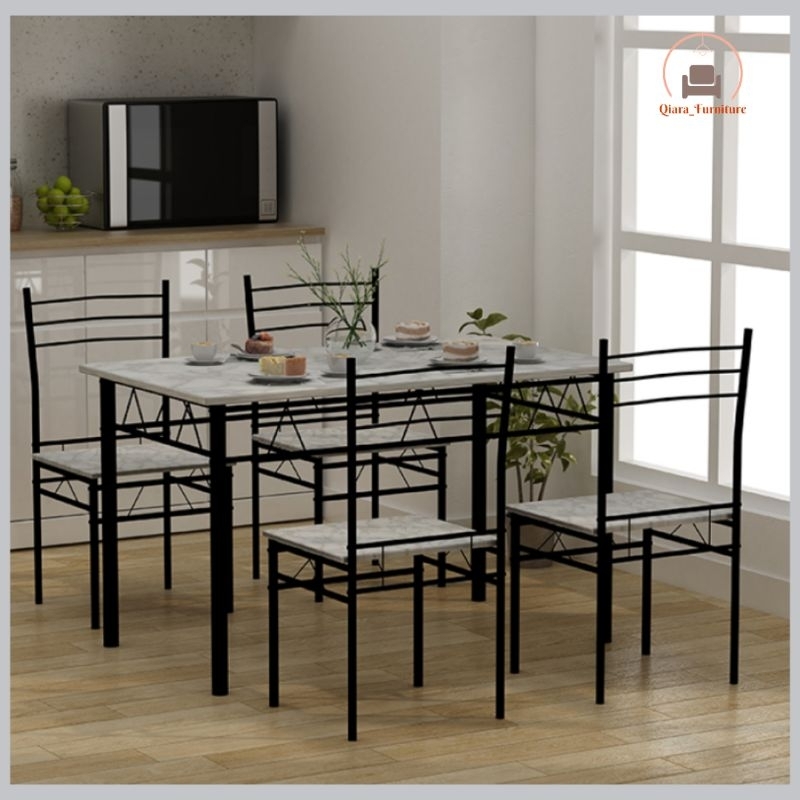 Jual Meja makan estetik, minimalis - Stella DTS - by Pira | Shopee ...