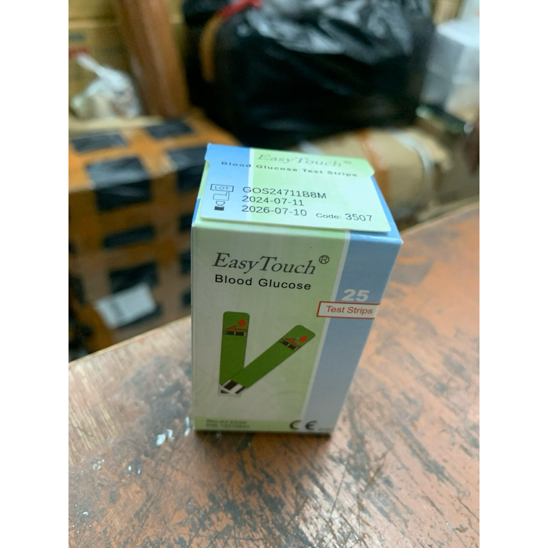 Jual Strip Gula Darah Easy Touch isi 25 stik gula Easy Touch ET Strip ...