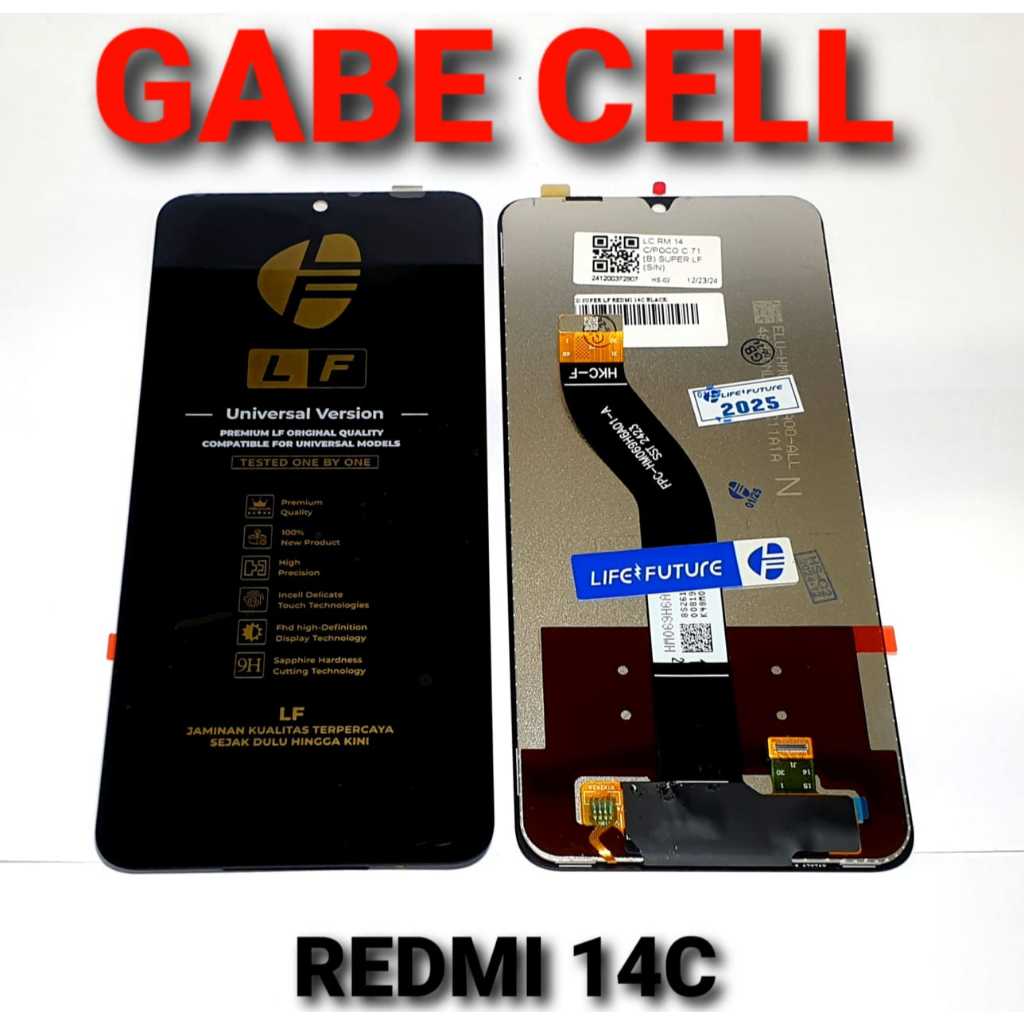 Jual LCD REDMI 14C 4G/14C NEW/14R/POCO C71/C75 FULLLSET TOUCHSCREEN | Shopee Indonesia