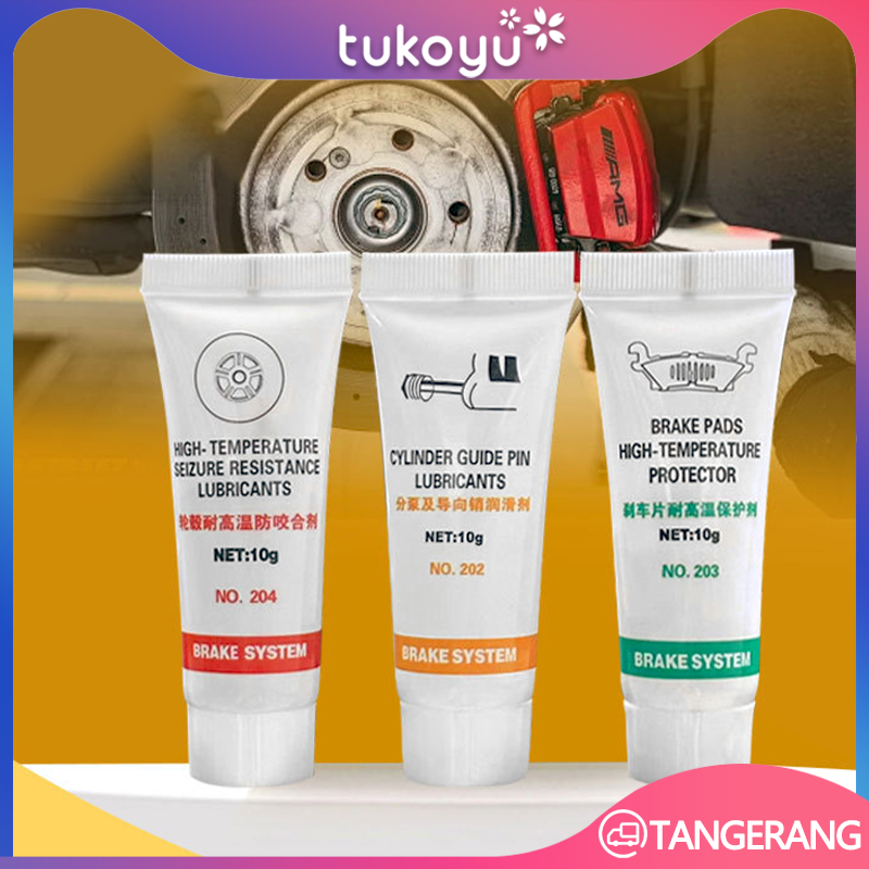 Jual Gemuk Grease Pelumas Rem-Brake Caliper Grease 3pcs-Gemuk Pelumas ...