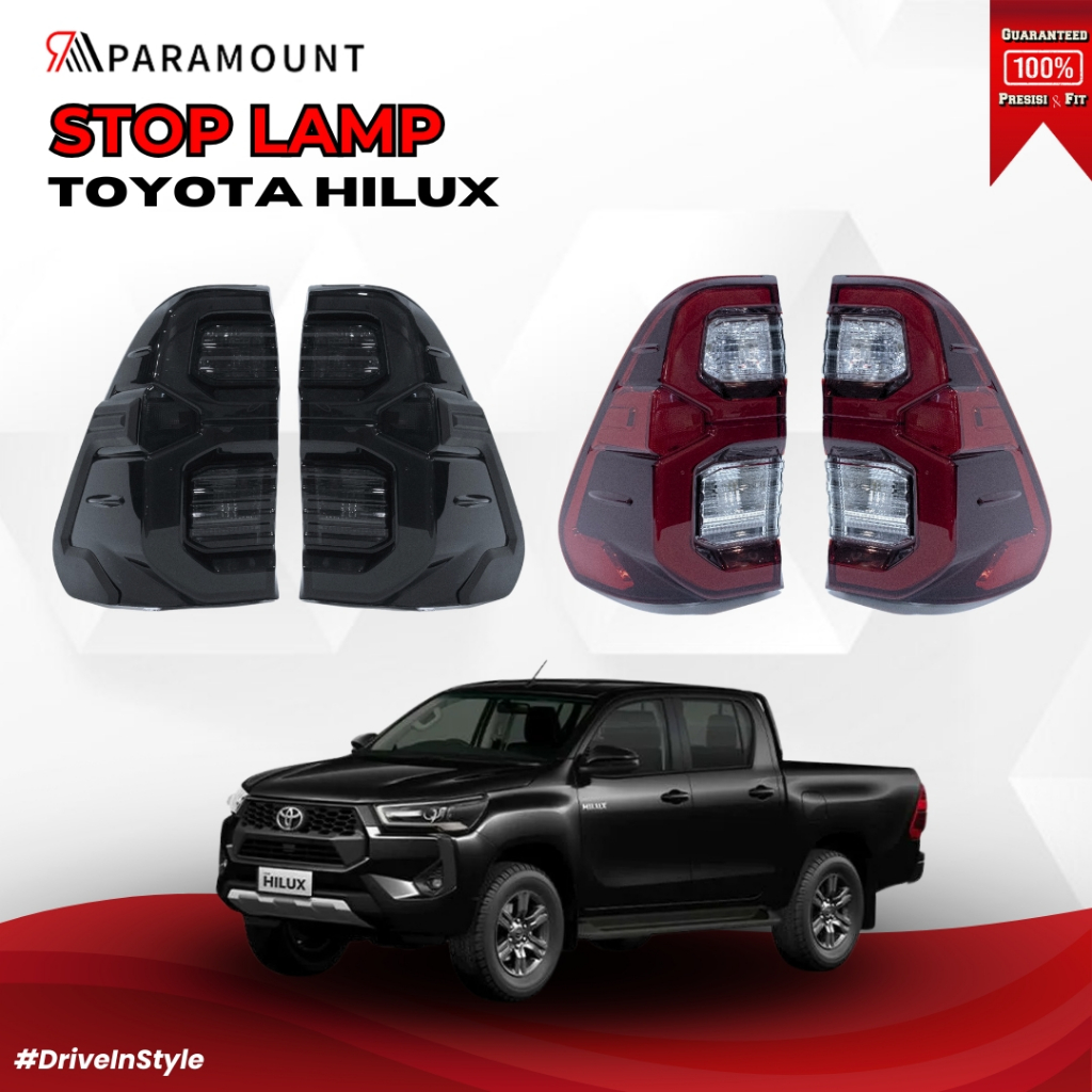Jual STOPLAMP ASSY LAMPU REM BELAKANG STOP LAMP HILUX REVO Stop lamp ...