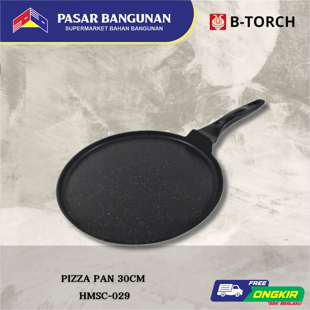 Jual PIZZA PAN B-TORCH HMSC-029 Panggangan Bulat Serbaguna Teflon Anti ...