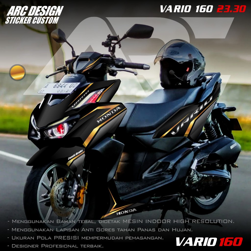 Jual (COD PROMO) TERBARU Decal Sticker All New Honda Vario 160 2022 ...