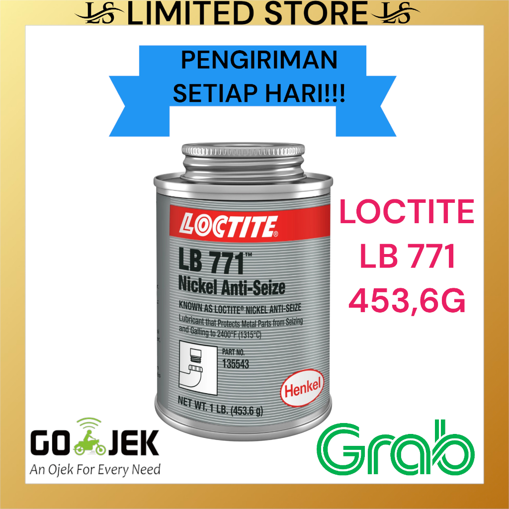 Jual Loctite LB 771 nickel Anti-Seize 453,6g | Shopee Indonesia