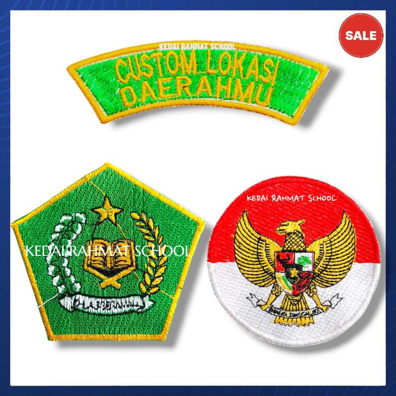 Jual [Custom Lokasi] Bet Logo Lambang Atribut Kemenag Kankemenag ...