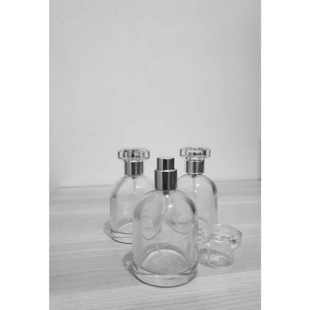 Jual Botol Parfum Kosong Bulat Model Bizzare Drat atau Putar Spray 55 ...
