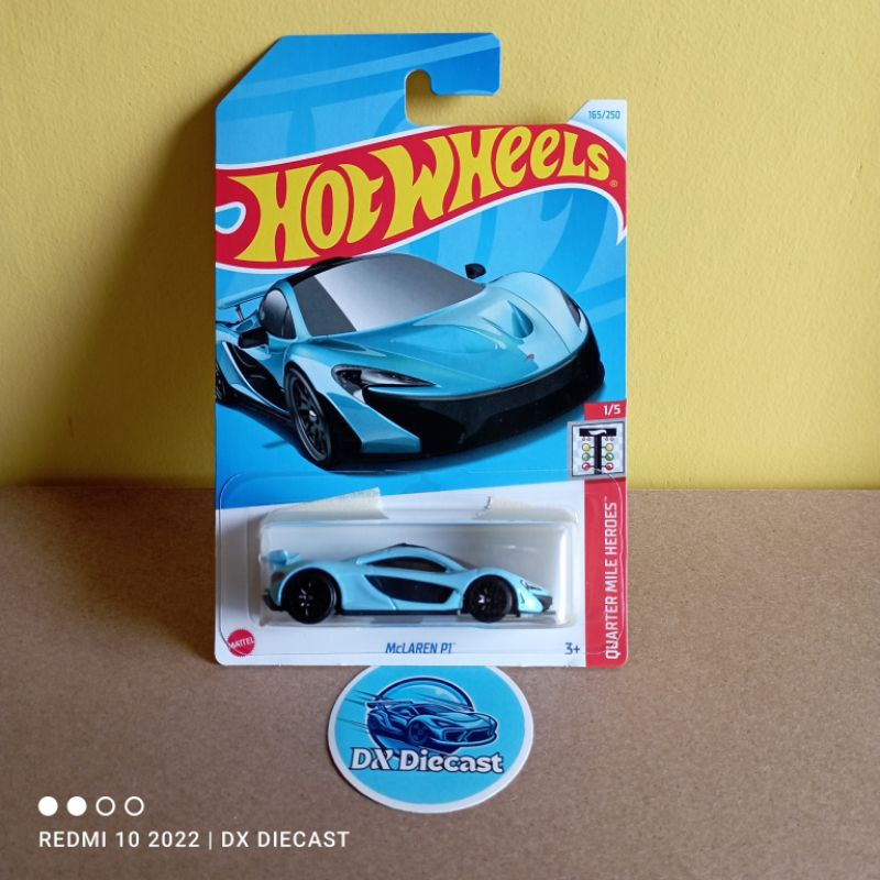 Jual Hot Wheels McLaren P1 biru - DX Diecast | Shopee Indonesia