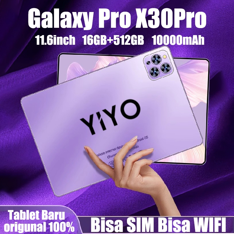 Jual YIYO Baru Tablet PC 11.6inch X30PROMax【Beli 1 Gratis 6】16GB+1024GB ...