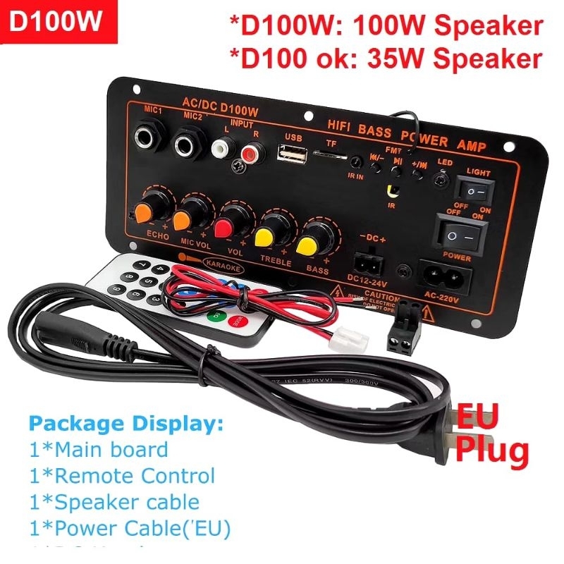 Jual Amplifier stereo Bluetooth amplifier board 220v Digital bluetooth ...