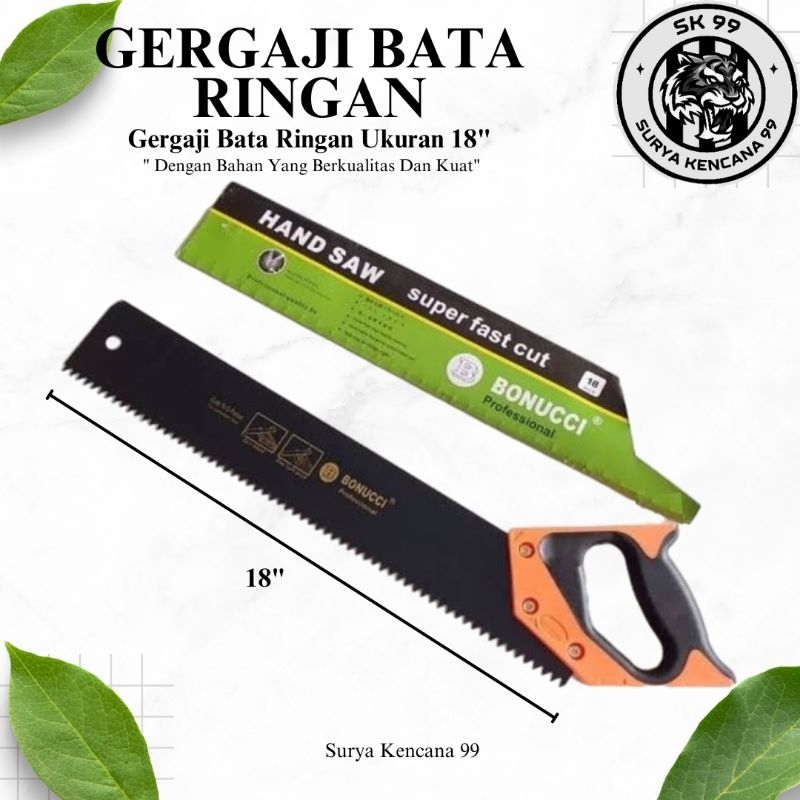Jual Gergaji Graji Hebel Bata Ringan 18" | Shopee Indonesia