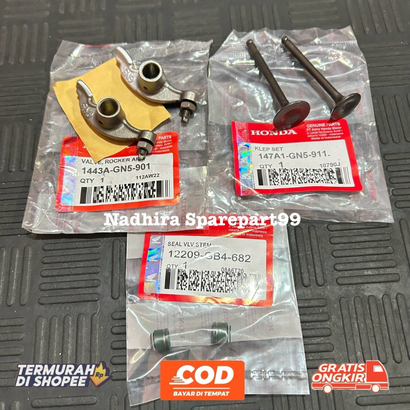 Jual Paket 3pcs Platuk klep/Klep Set/Seal Klep Honda Grand Legenda ...