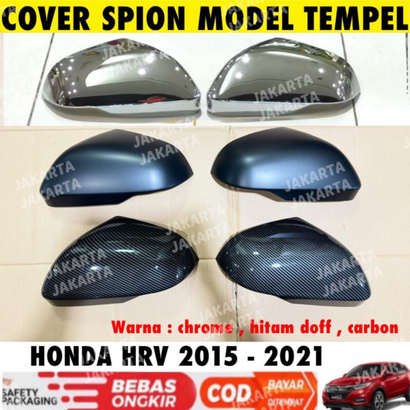 Jual Cover Spion Honda HRV HR-V Lama 2015 2017 2020 2021 Chrome Hitam ...