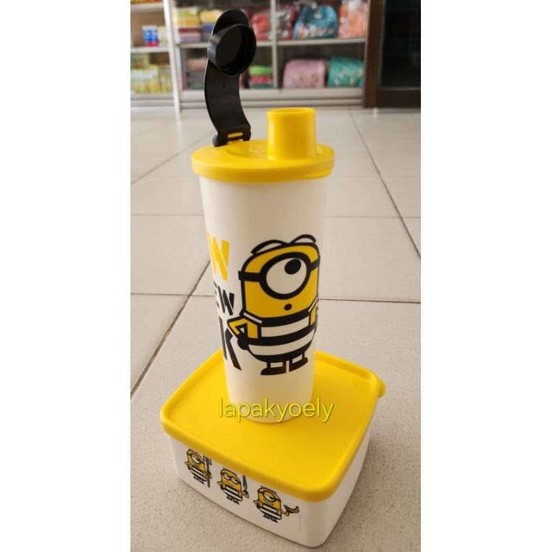Jual Tempat Bekal Anak Set Minion Tupperware | Shopee Indonesia
