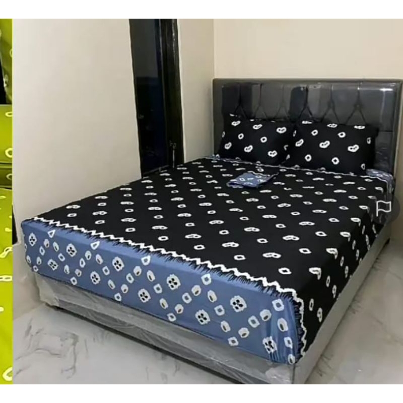 Jual Sprei Motif Batik /Jumputan Tinggi 30 | Shopee Indonesia