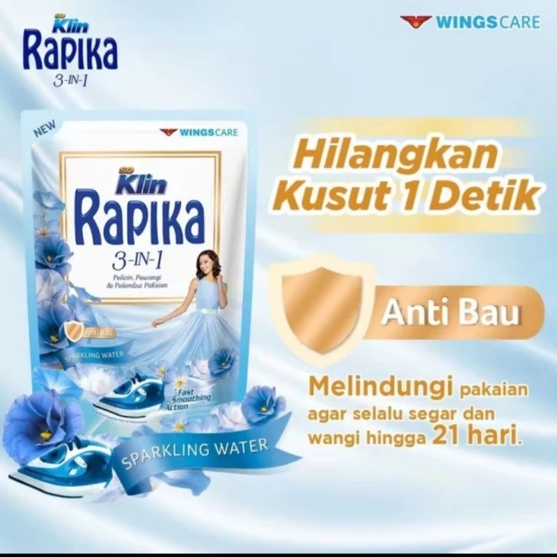 Jual RAPIKA 3 IN 1 ANTI BAU 300 ml | Shopee Indonesia